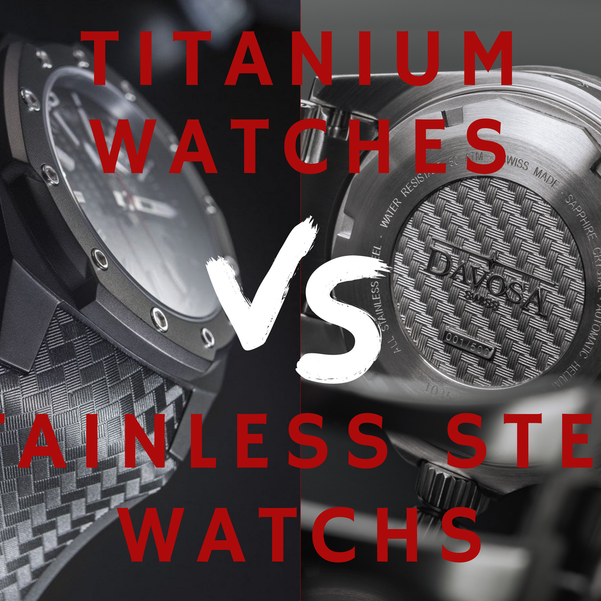 Titanium vs. Stainless Steel Watch - Pros and Cons (Infographic inside ...
